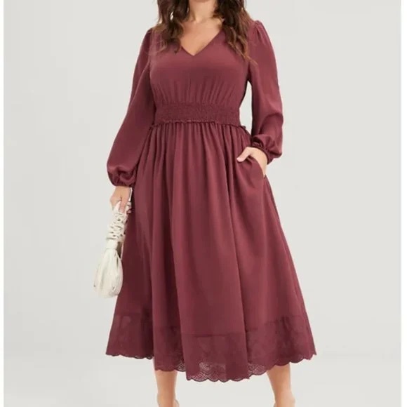 BloomChic | Dresses | Bloom Chic Long Sleeve Dress Plus Size | Poshmark